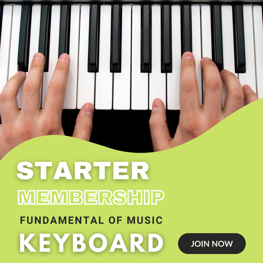 Starter Membership for Keyboard Lesson for Beginners - Best Online ...